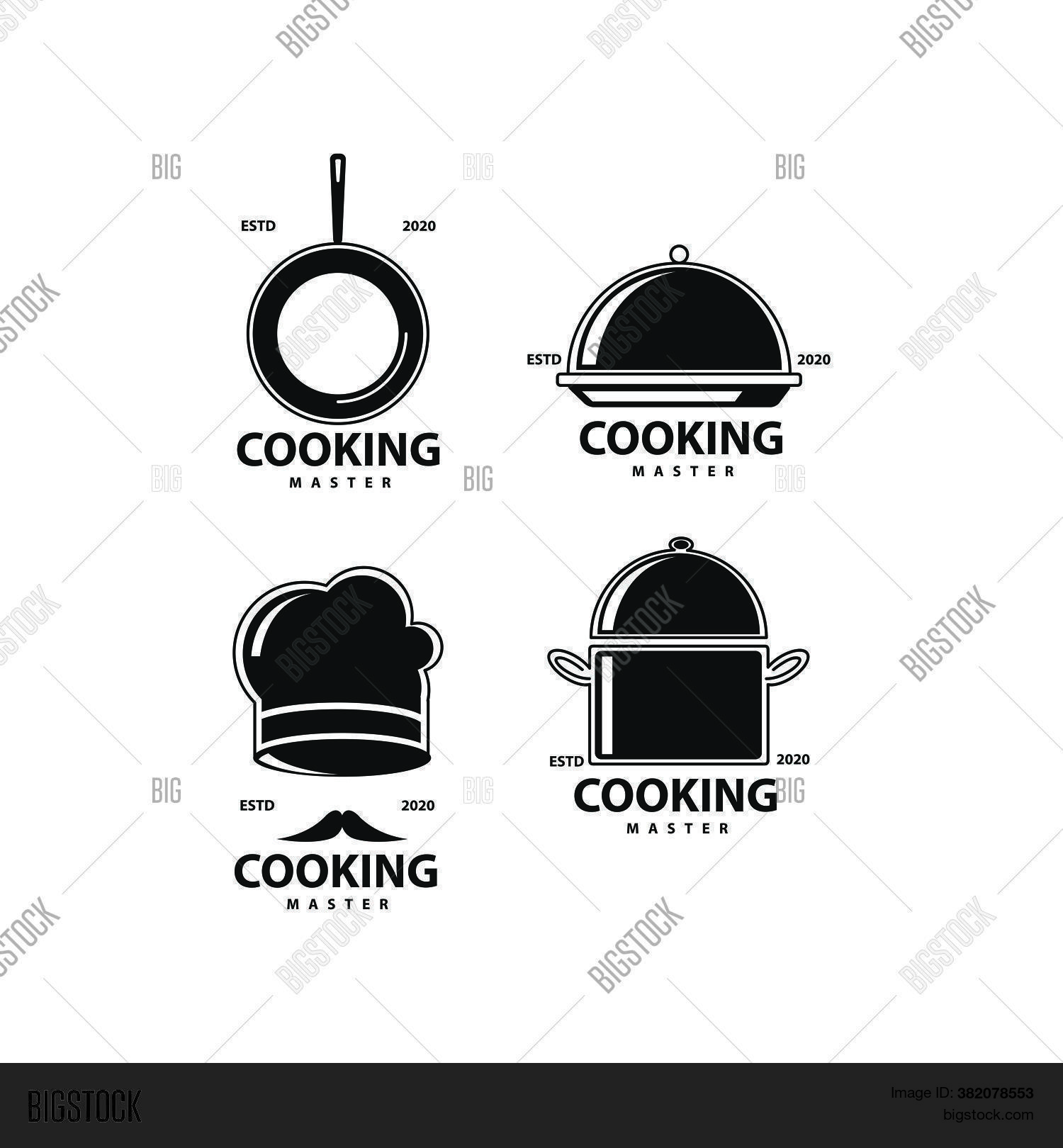 Cooking Master Logo Vector & Photo (Free Trial) | Bigstock