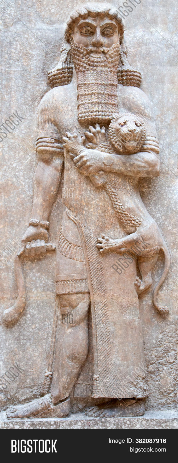 Ancient Sumerian Stone Image & Photo (Free Trial) | Bigstock