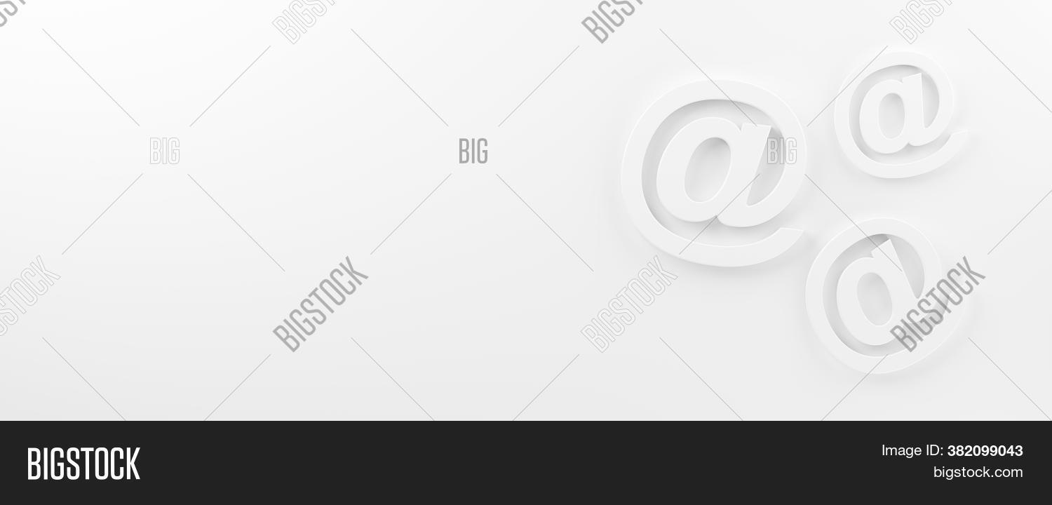Multiple White E-mail Image & Photo (Free Trial) | Bigstock
