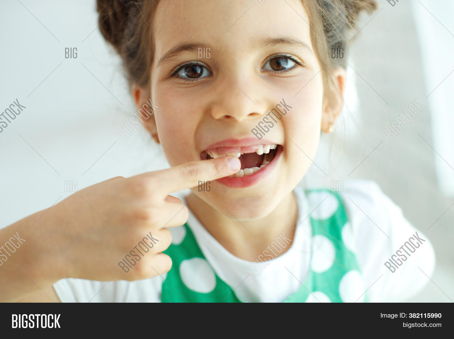 Little Girl No Tooth. Image & Photo (Free Trial) | Bigstock