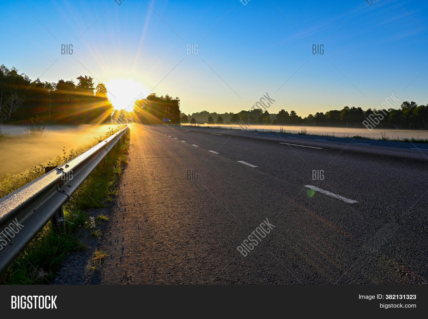 Early Sunrise Over Image & Photo (Free Trial) | Bigstock