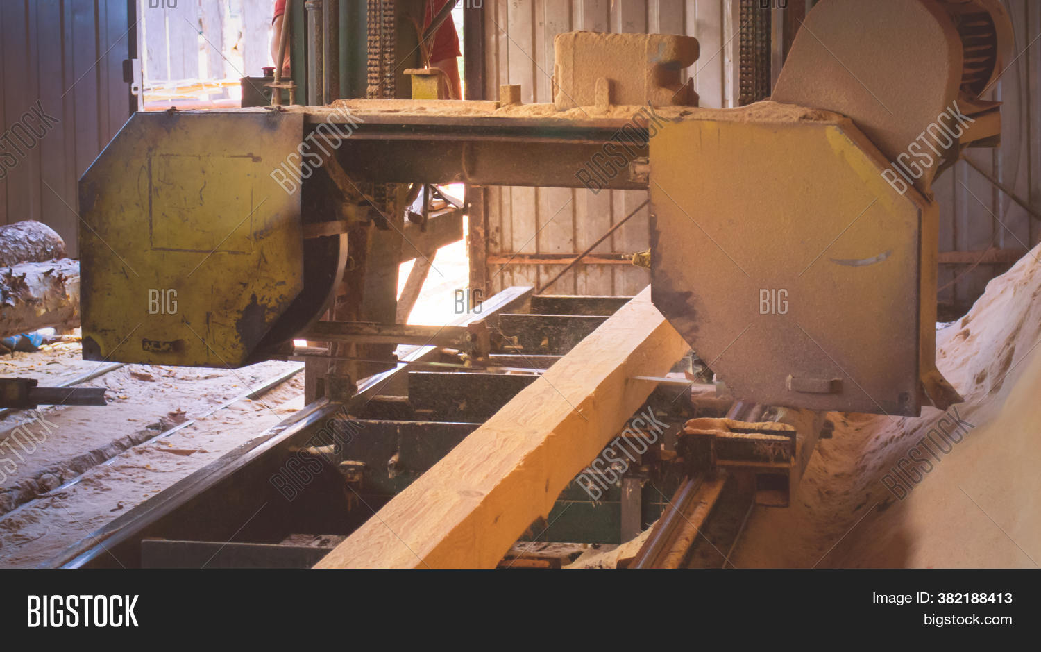 Sawmill. Process Image & Photo (Free Trial) | Bigstock