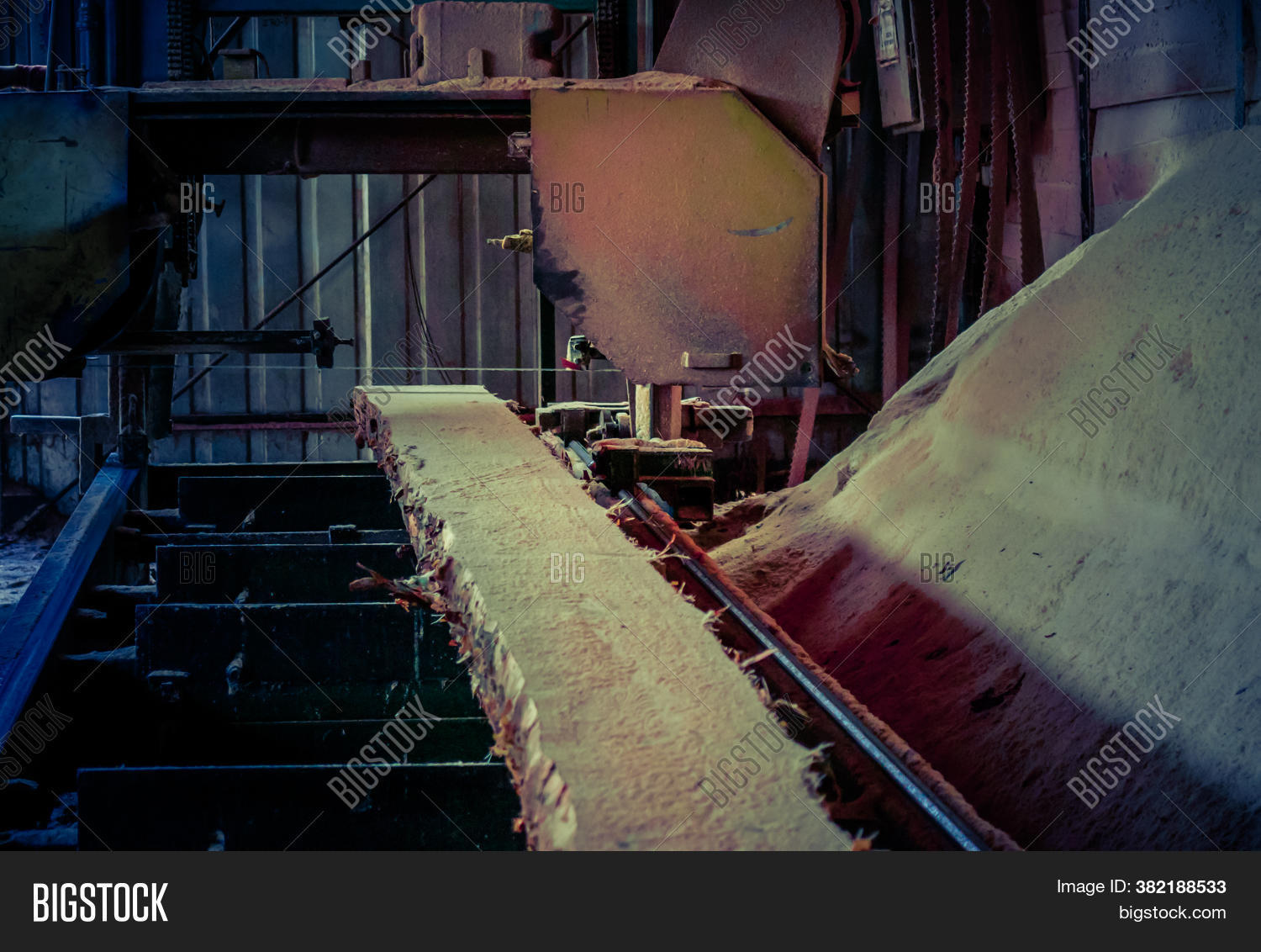 Sawmill. Process Image & Photo (Free Trial) | Bigstock