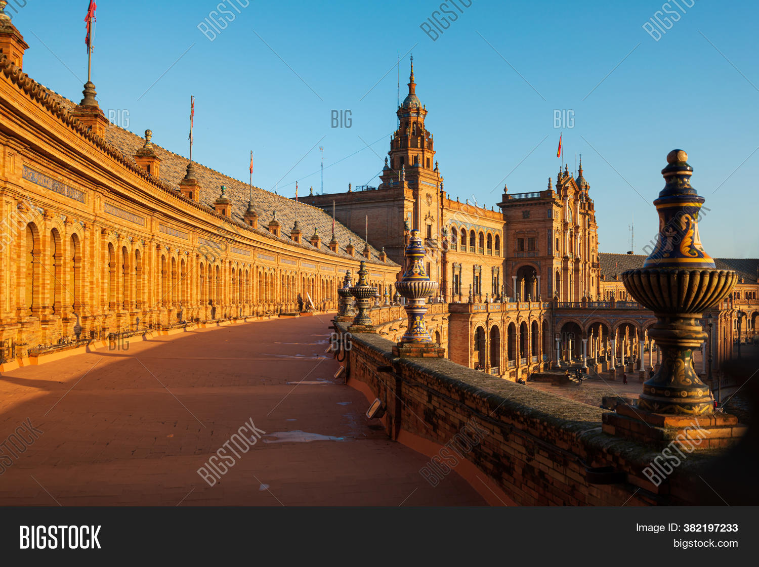 Spain Square Plaza Image & Photo (Free Trial) | Bigstock
