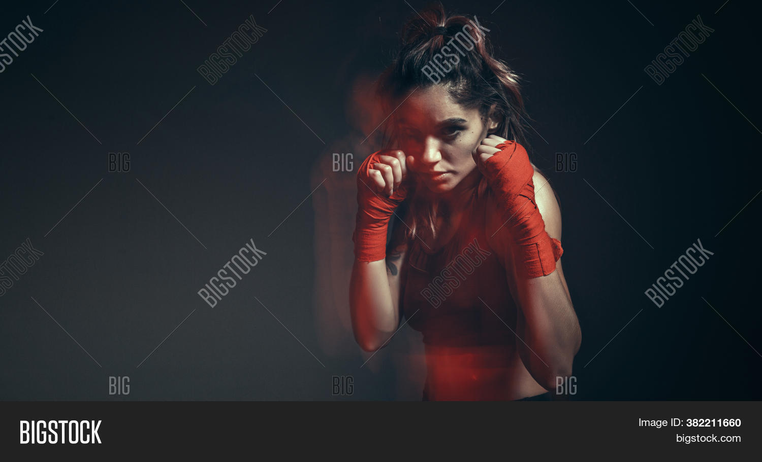 Pretty Female Fighter Image & Photo (Free Trial) | Bigstock