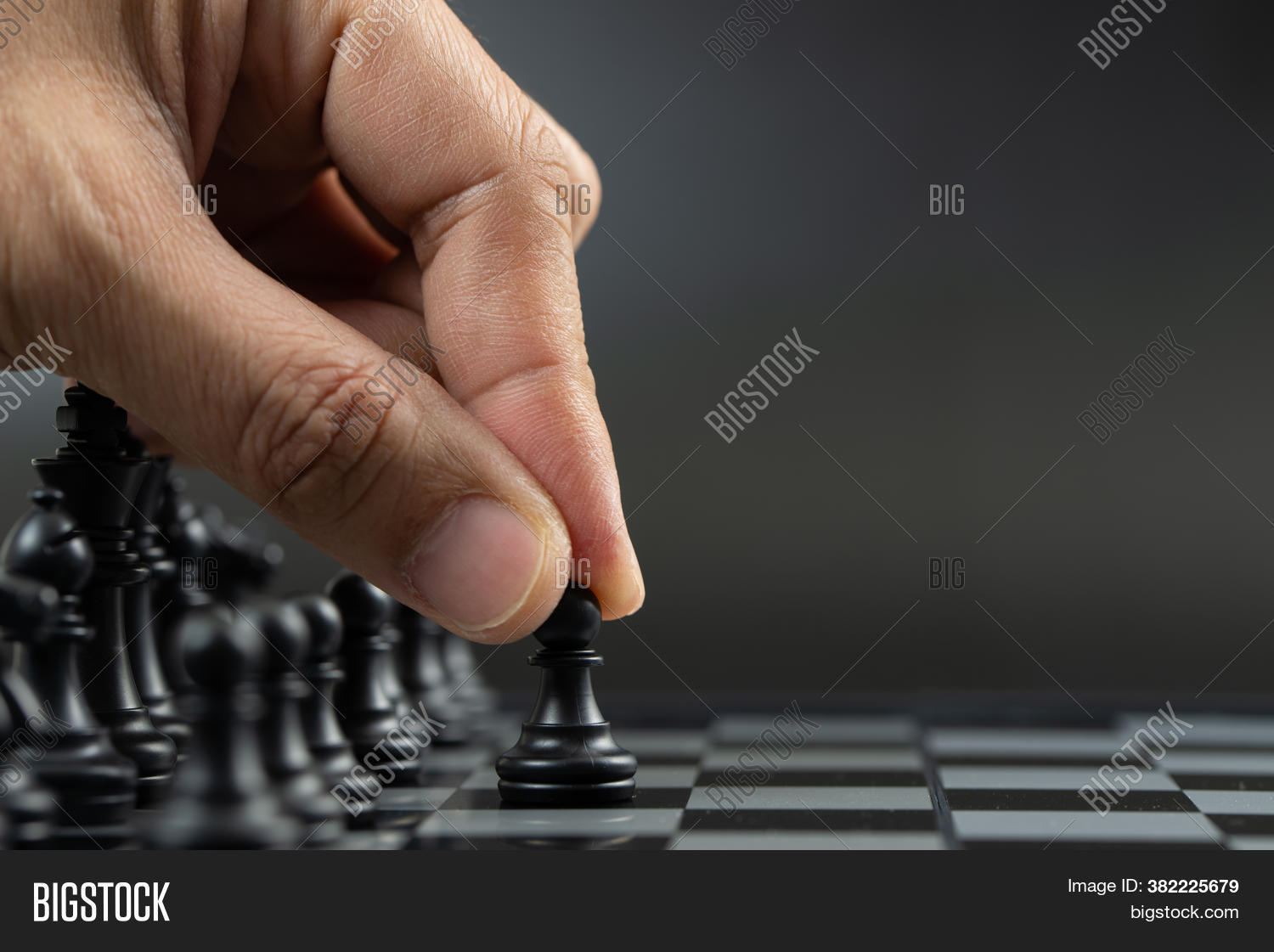 Hand Move Pawn Chess Image & Photo (Free Trial) | Bigstock