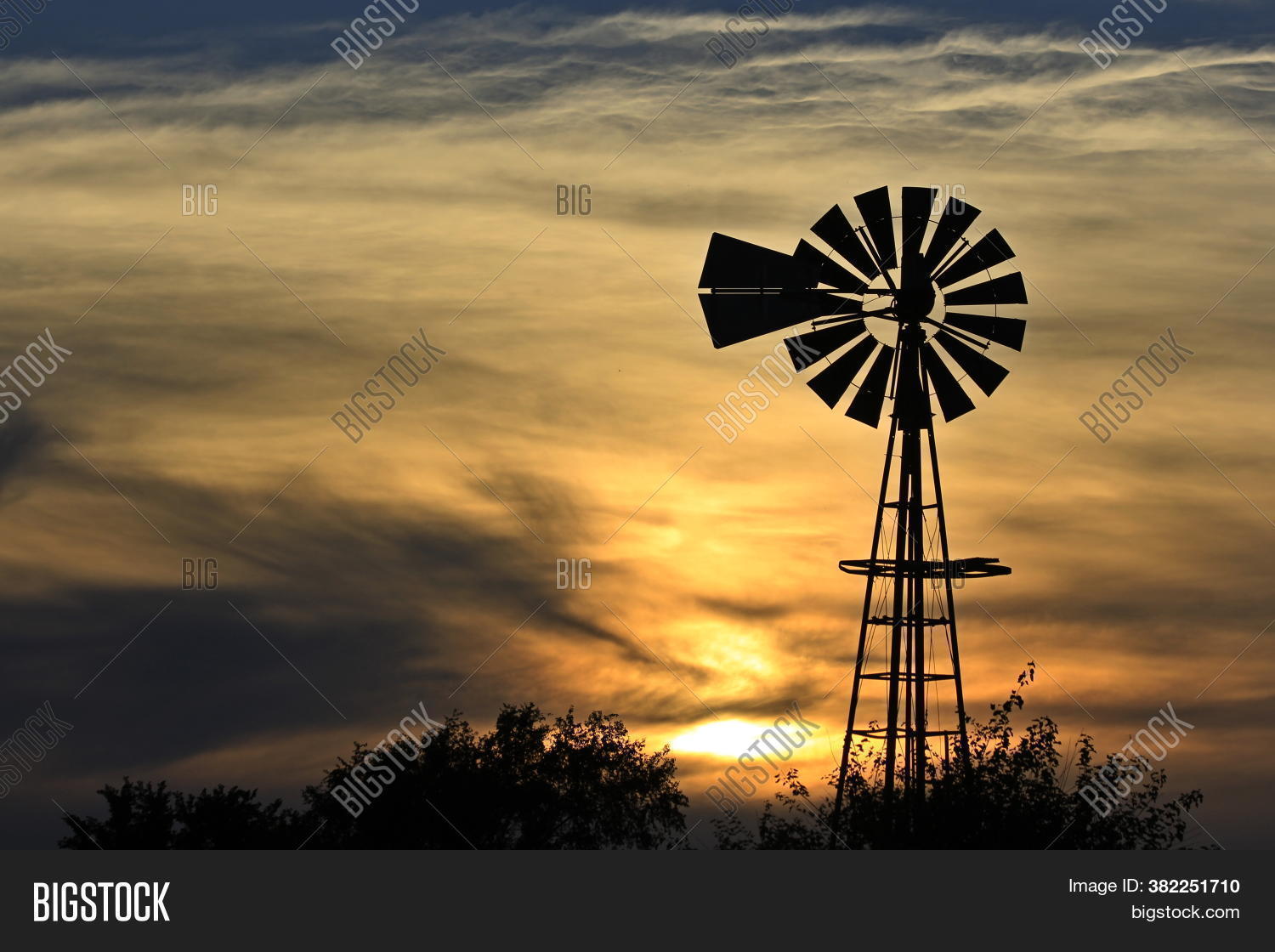 Kansas Sunset Cloud's, Image & Photo (Free Trial) | Bigstock