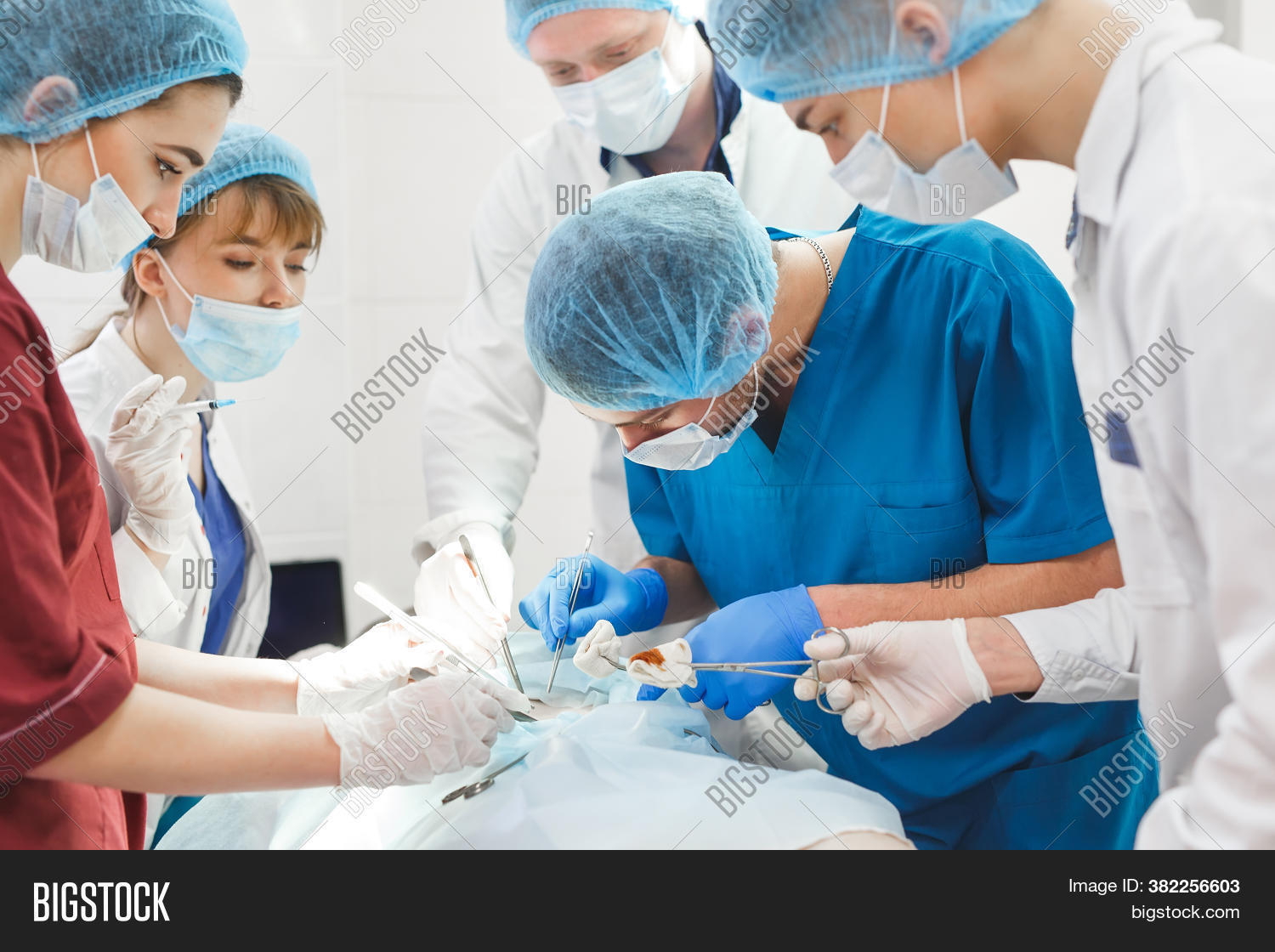Group Surgeons Work Image & Photo (Free Trial) | Bigstock