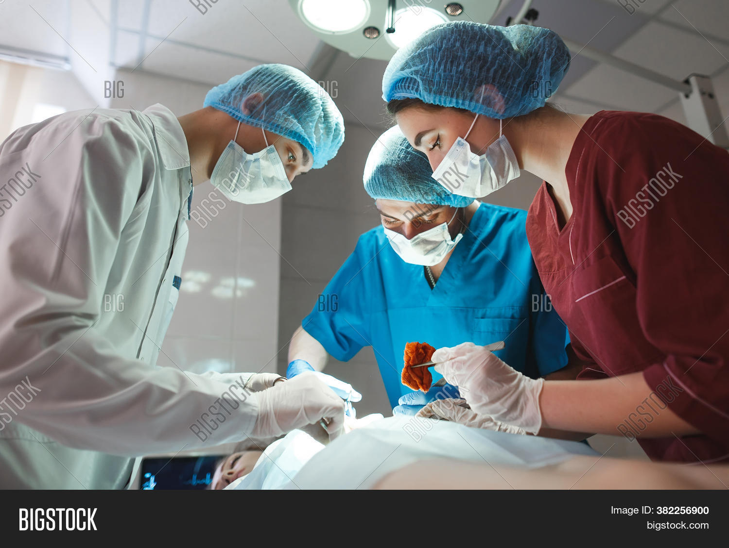 Group Surgeons Work Image & Photo (Free Trial) | Bigstock