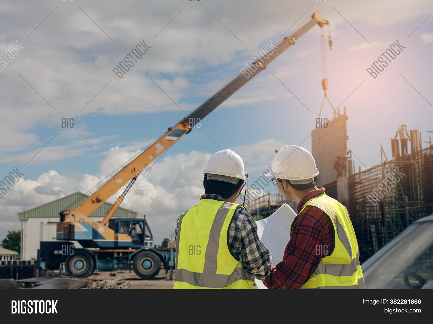 Two Engineer Discuss Image & Photo (Free Trial) | Bigstock
