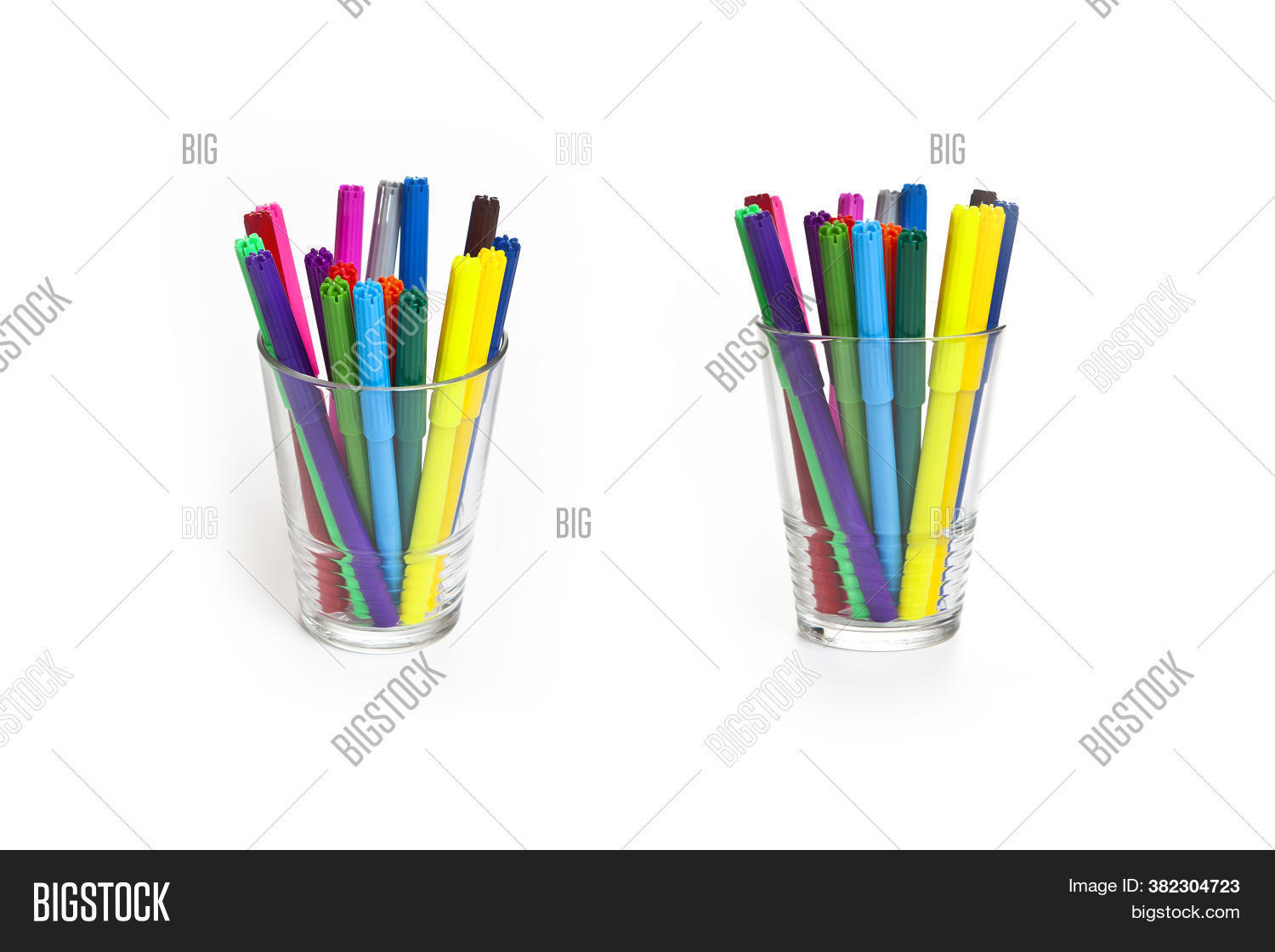 Markers Cup Isolated Image & Photo (Free Trial) | Bigstock