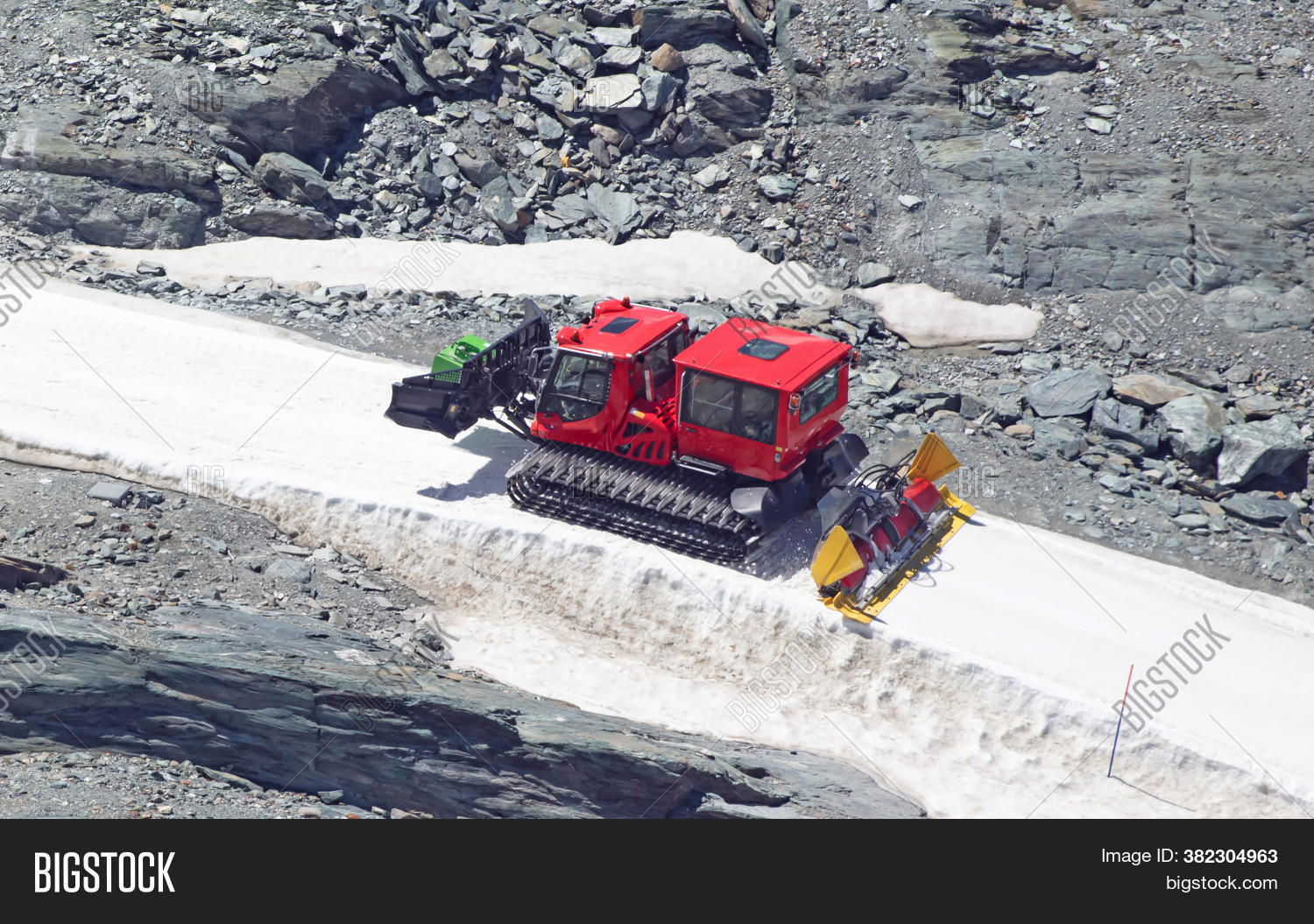 Large Snowmobile On Image & Photo (Free Trial) | Bigstock