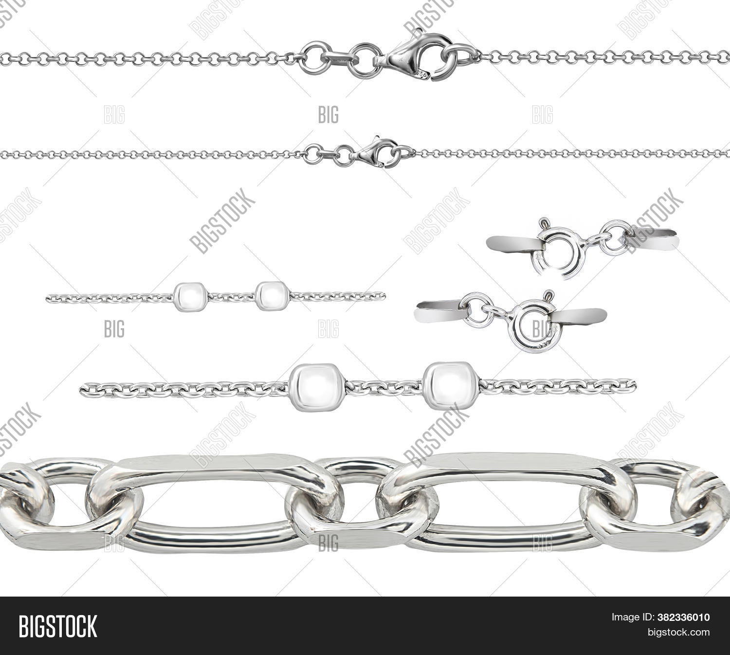 Silver Gold Chain Image & Photo (Free Trial) | Bigstock