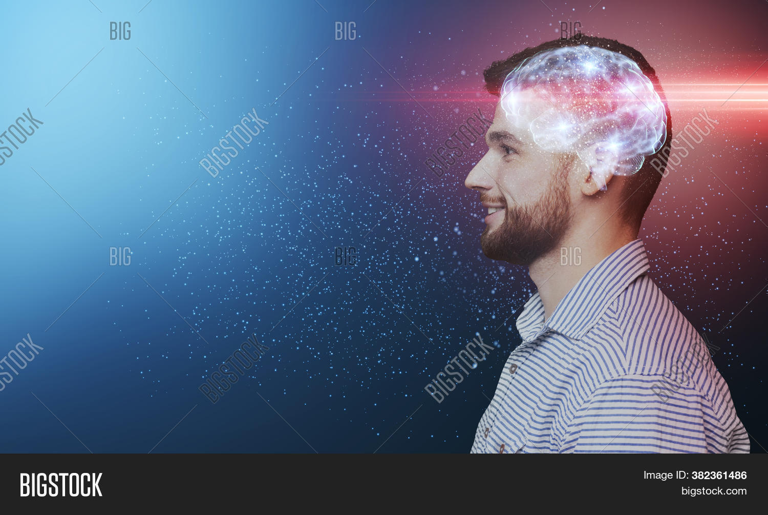 Upgrade Your Brain, Image & Photo (Free Trial) | Bigstock