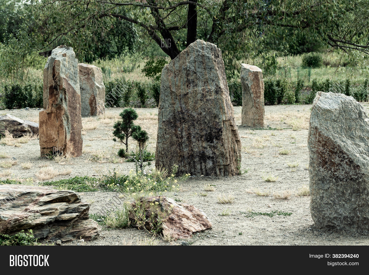 Tall Stones Standing Image & Photo (Free Trial) | Bigstock