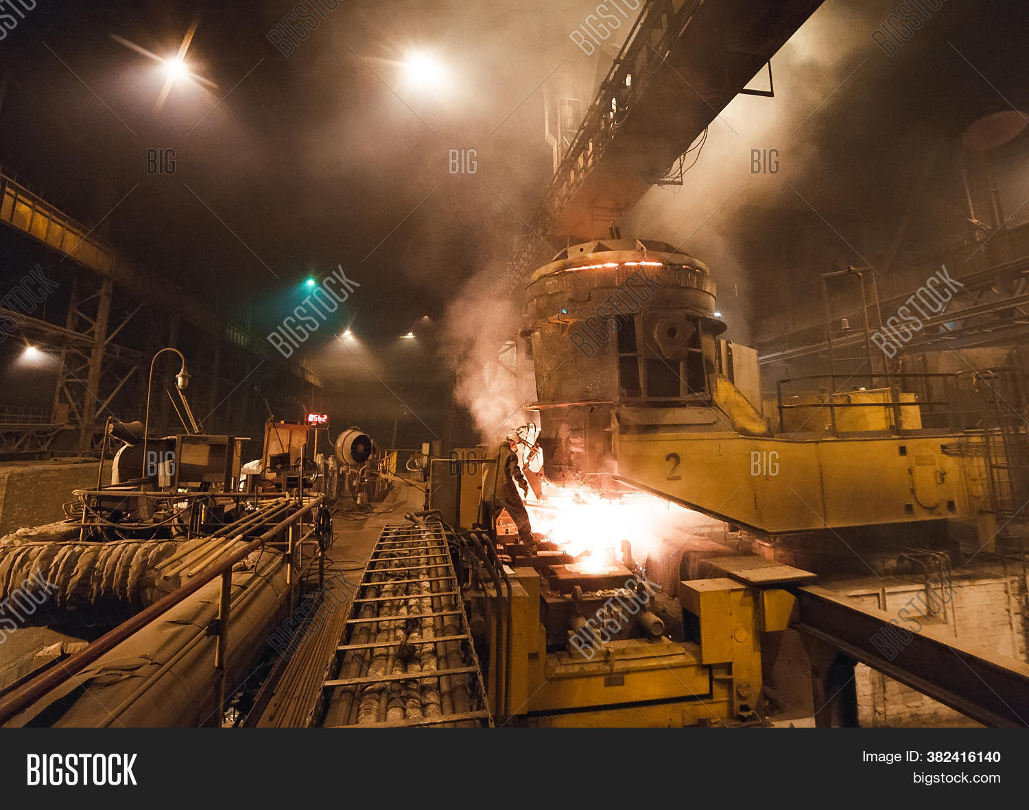 Steel Production Image & Photo (Free Trial) | Bigstock