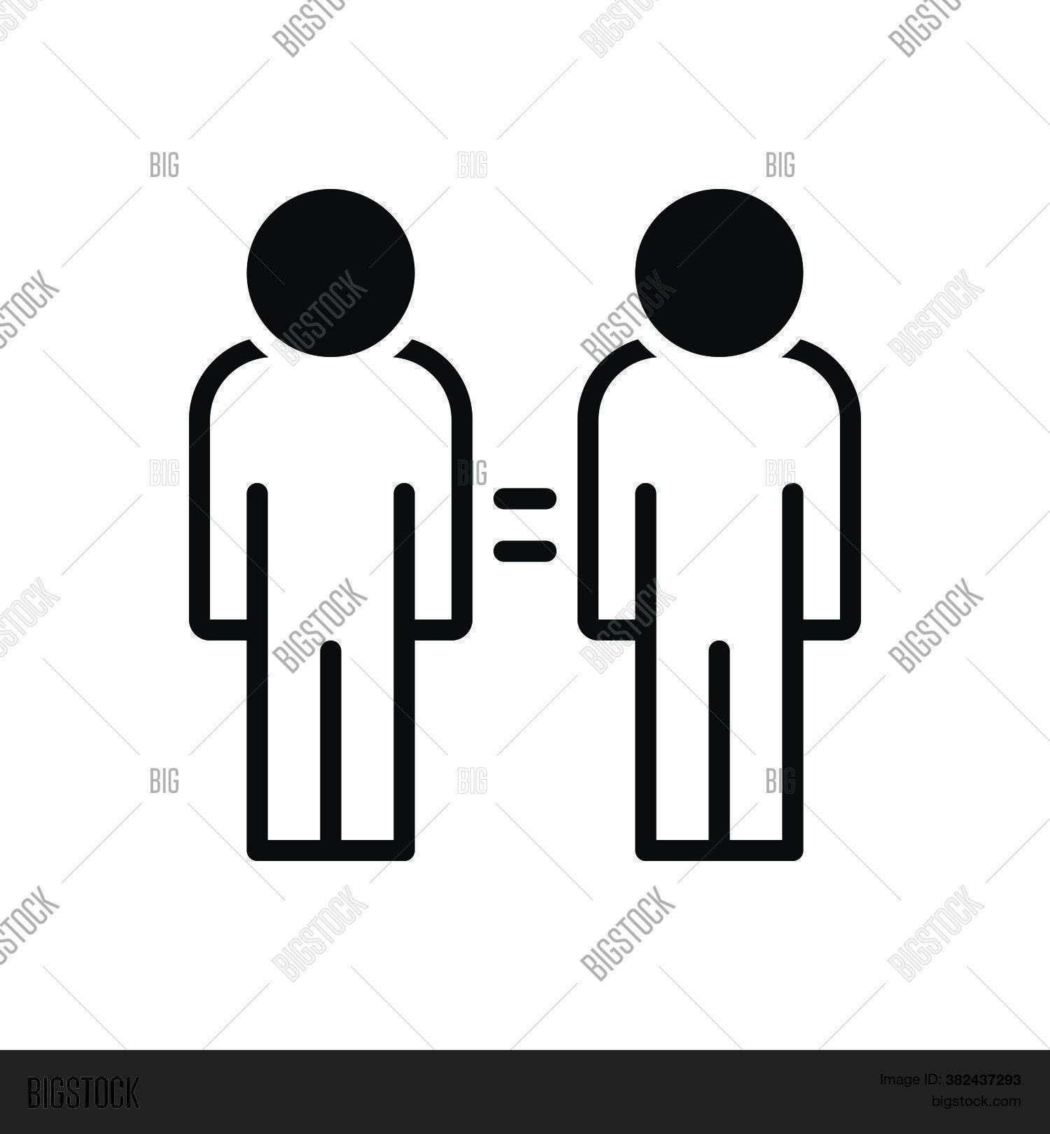 Black Solid Icon Same Vector & Photo (Free Trial) | Bigstock