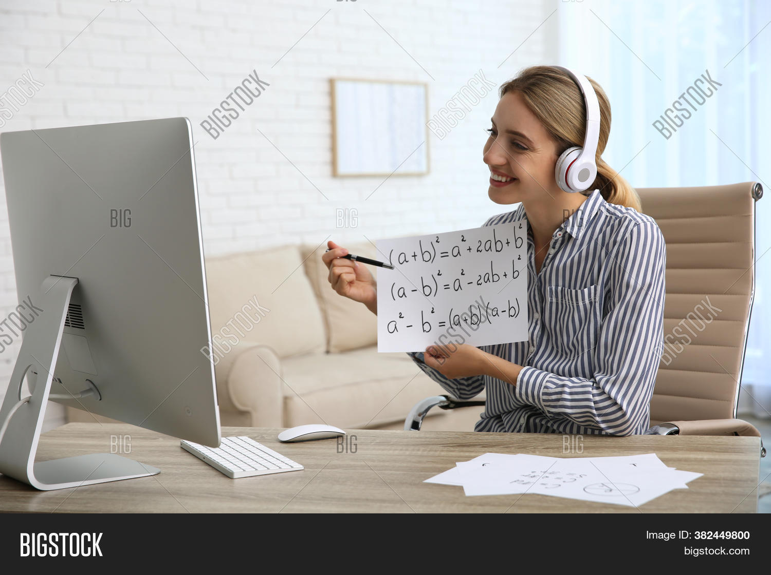 Teacher Giving Online Image & Photo (Free Trial) | Bigstock