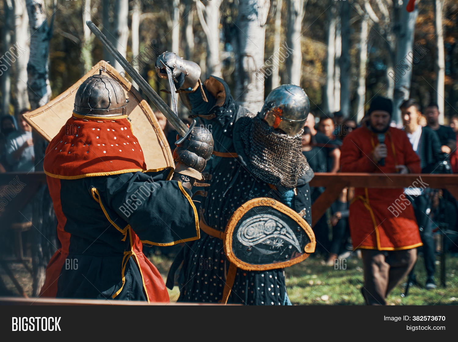 Sword Fighting. Shield Image & Photo (Free Trial) | Bigstock