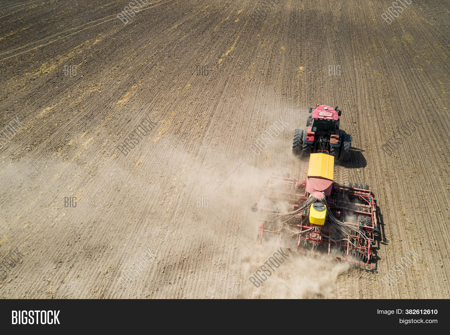 Top View Tractor Image & Photo (Free Trial) | Bigstock