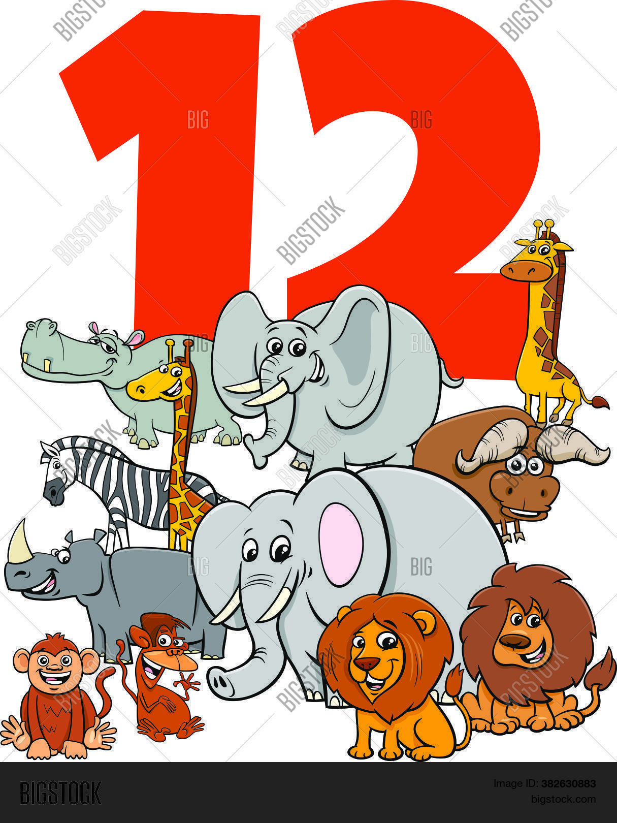 Cartoon Illustration Vector & Photo (Free Trial) | Bigstock