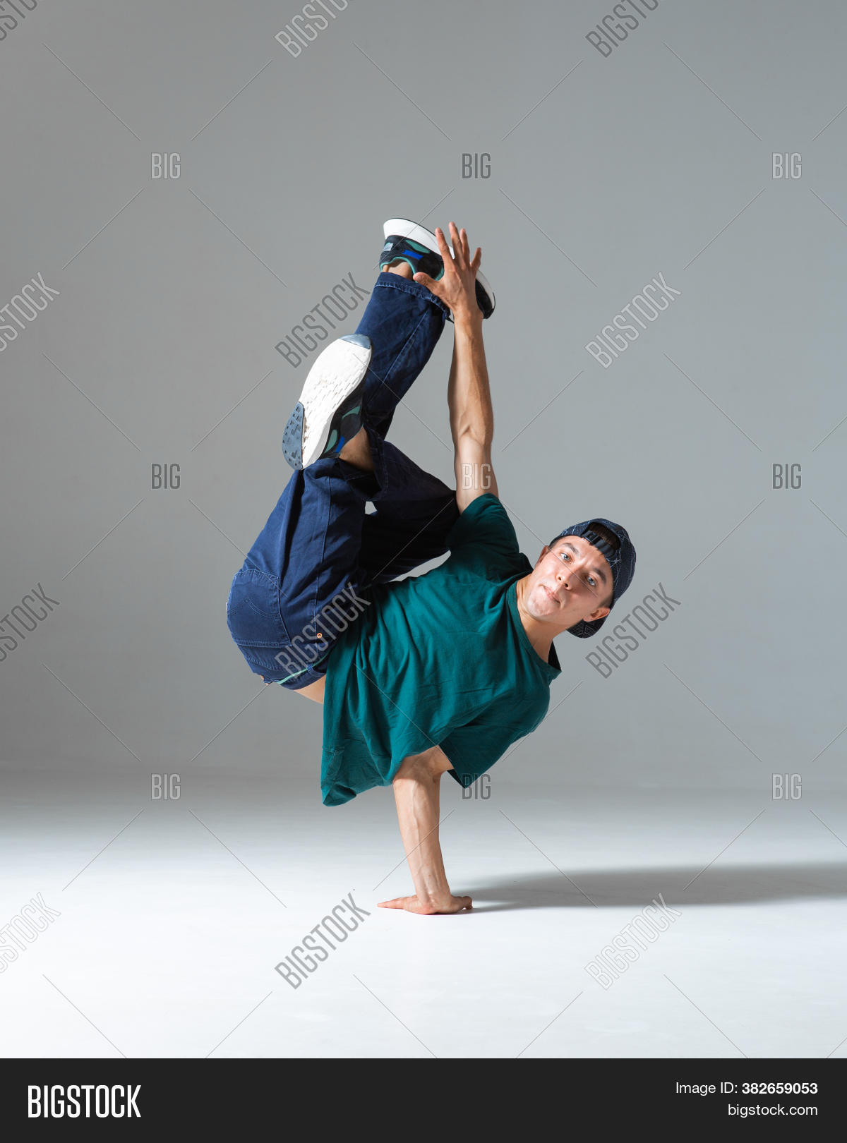 Cool B-boy Dancing On Image & Photo (Free Trial) | Bigstock