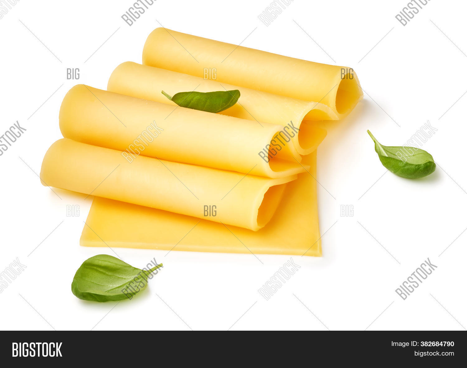 Cheese Slices Isolated Image & Photo (Free Trial) | Bigstock