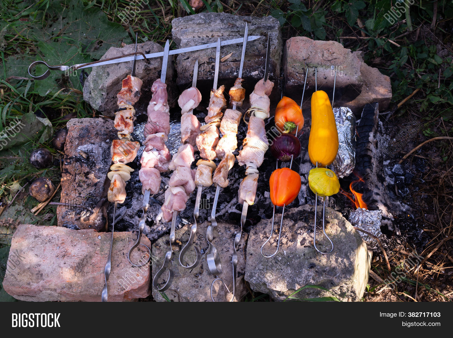 Cooking Meat Heat Hot Image & Photo (Free Trial) | Bigstock