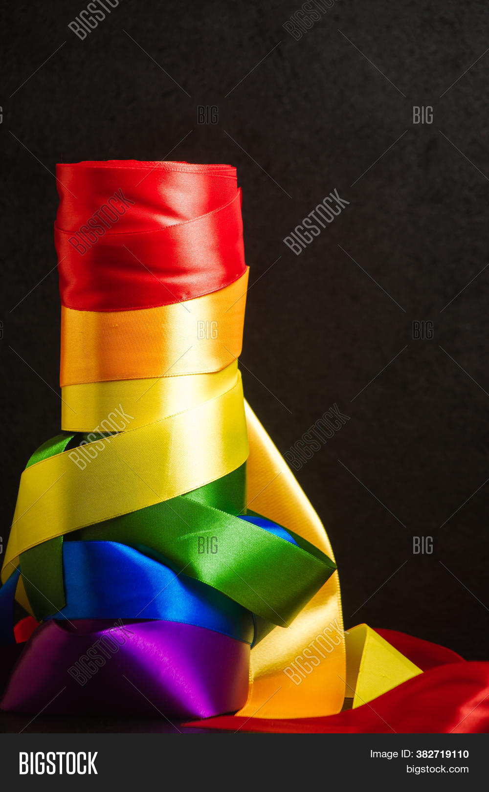 Ribbons Color Lgbt Image & Photo (Free Trial) | Bigstock
