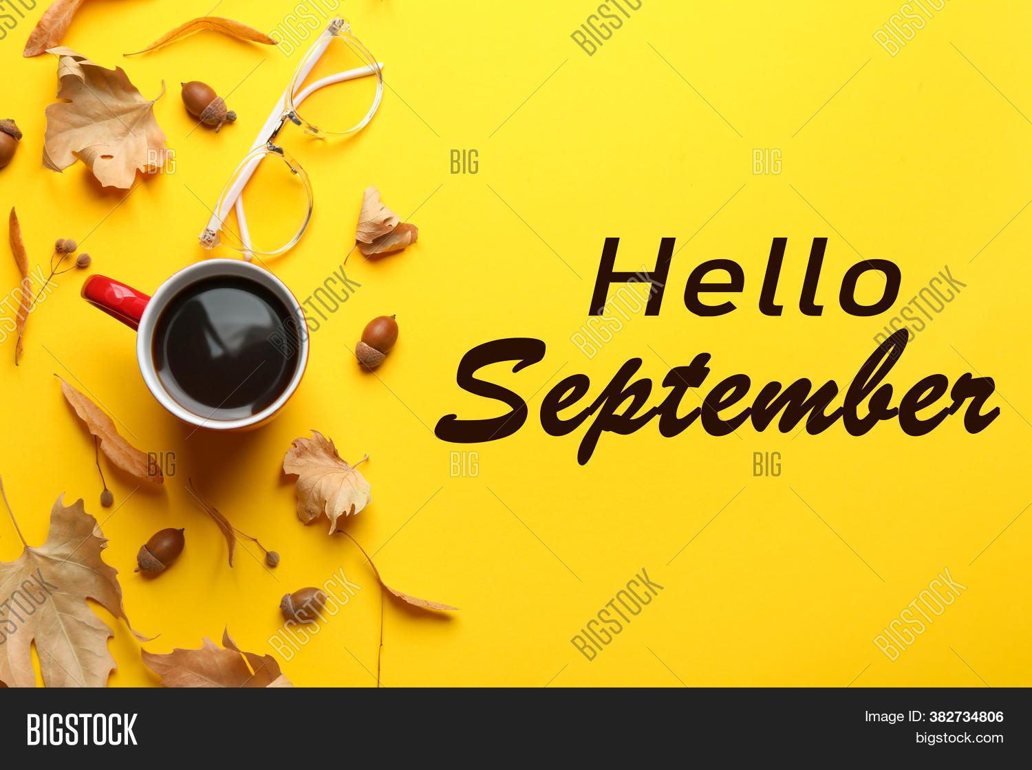 Text Hello September, Image & Photo (Free Trial) | Bigstock