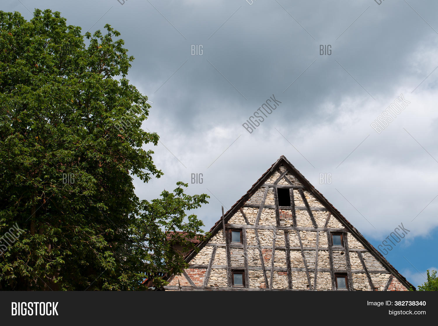 Half-timbered Gable Image & Photo (Free Trial) | Bigstock