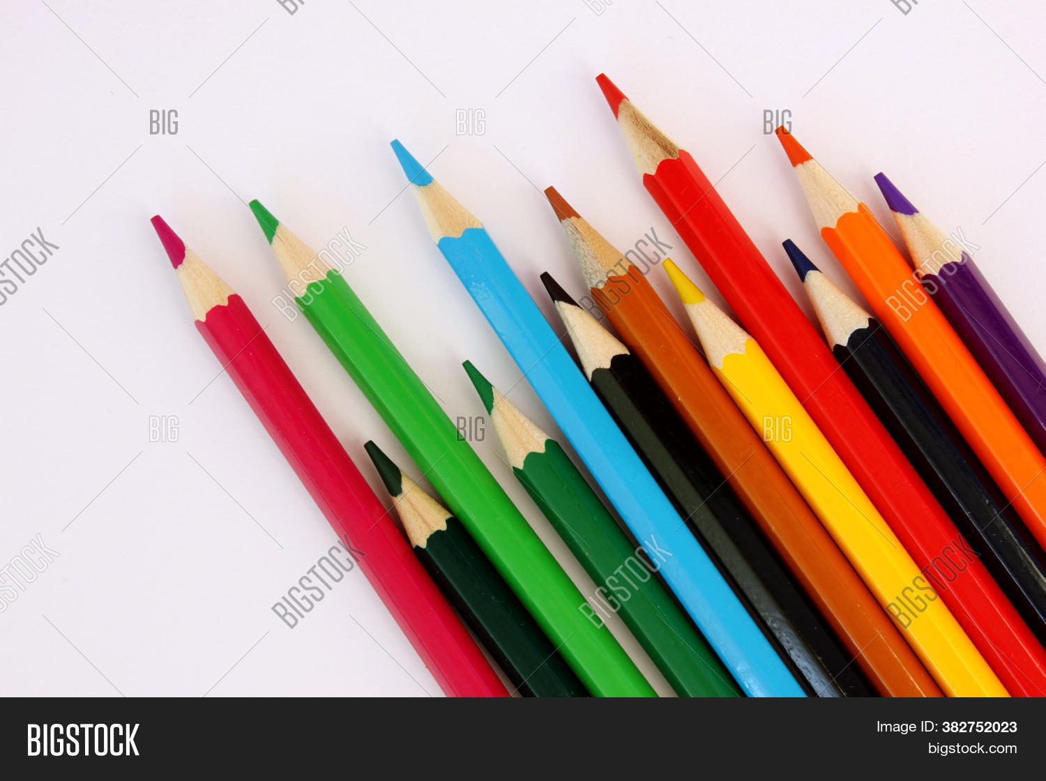 Colored Pencils On Image & Photo (Free Trial) | Bigstock