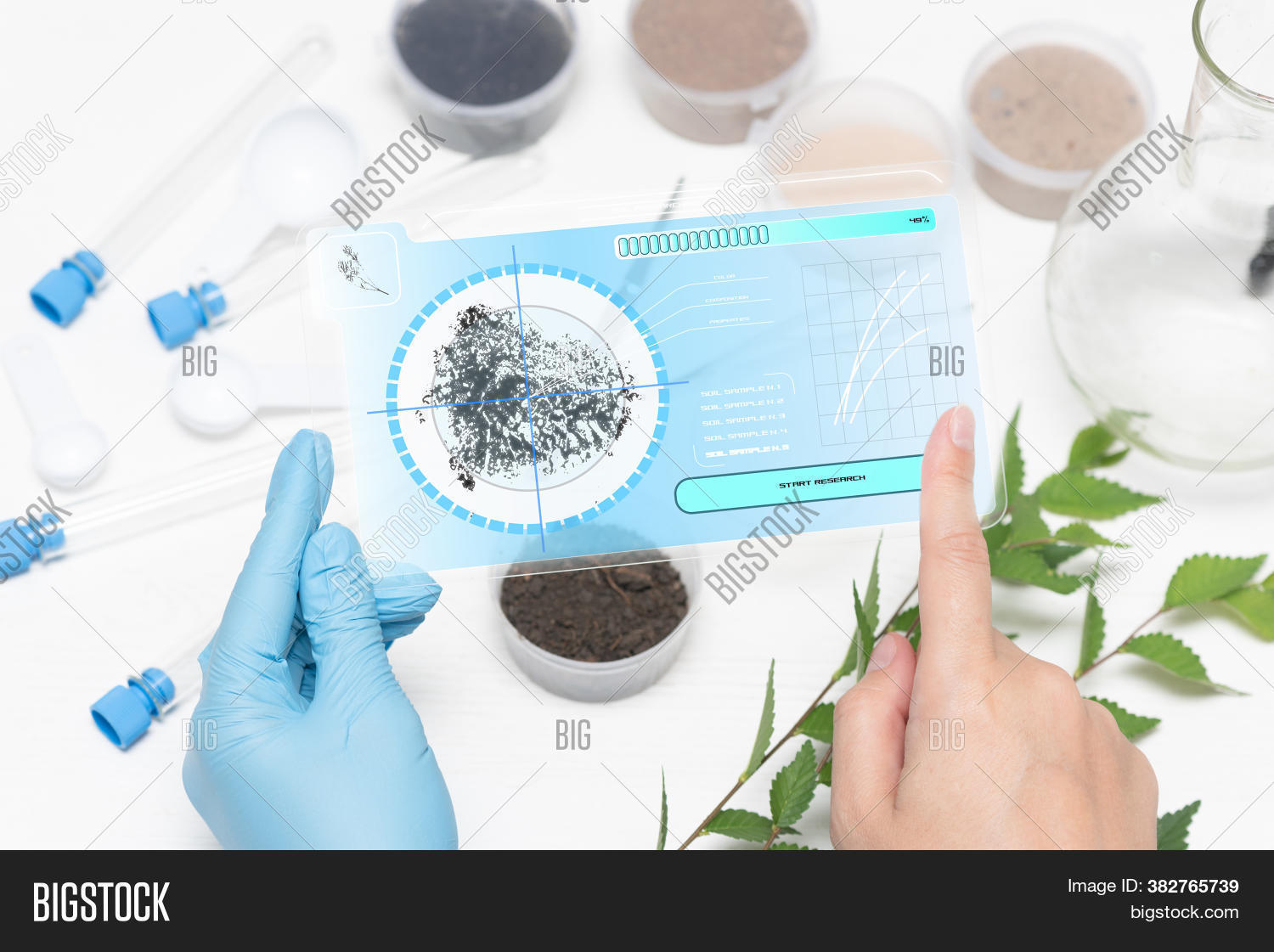 Soil Samples Analysing Image & Photo (Free Trial) | Bigstock