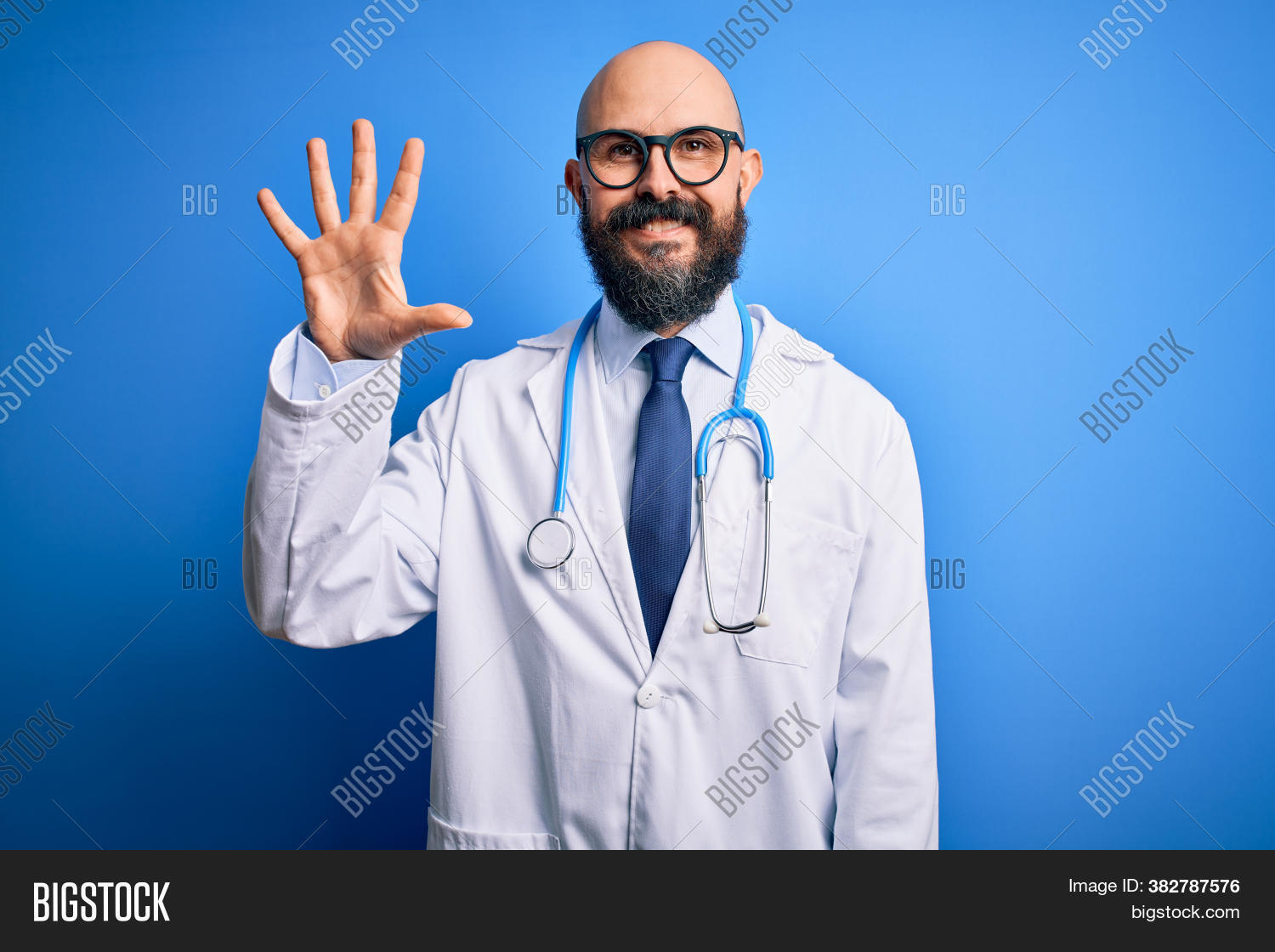 Handsome Bald Doctor Image & Photo (Free Trial) | Bigstock