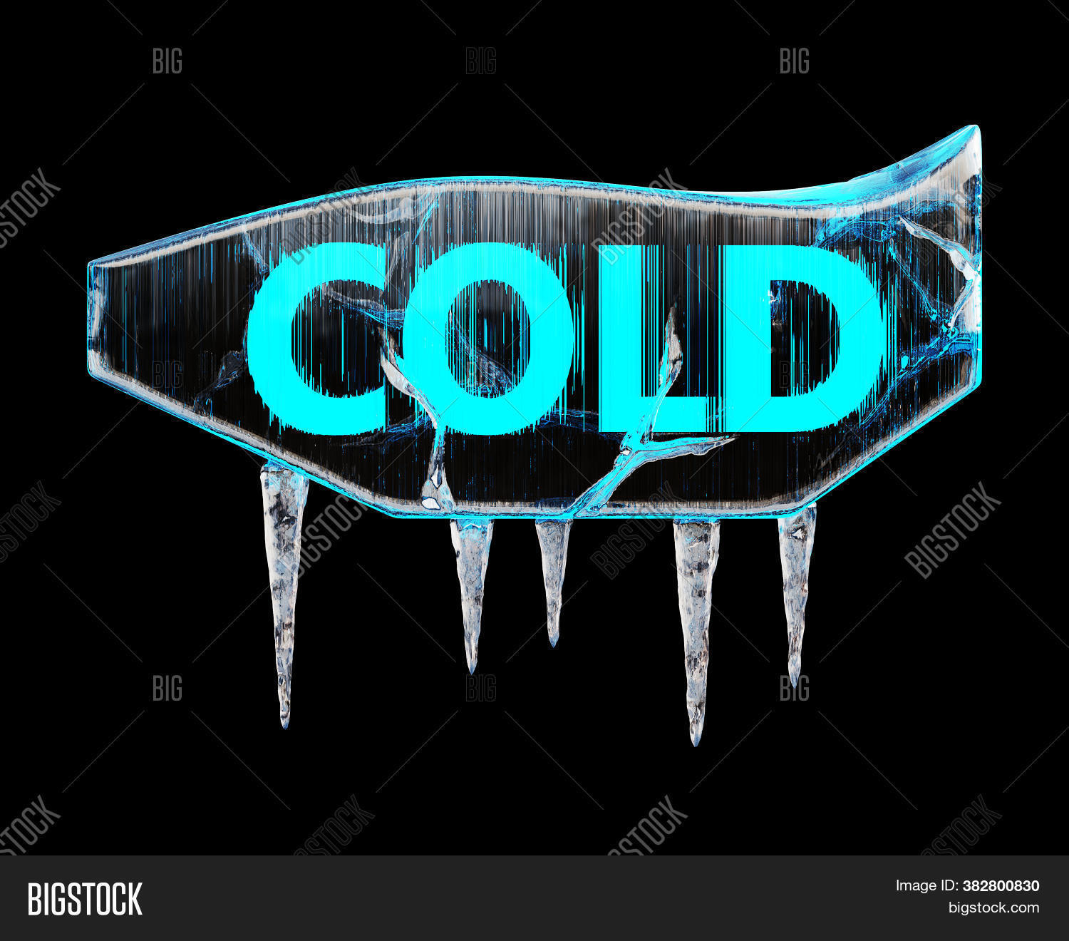 Word Cold Frozen Piece Image & Photo (Free Trial) | Bigstock