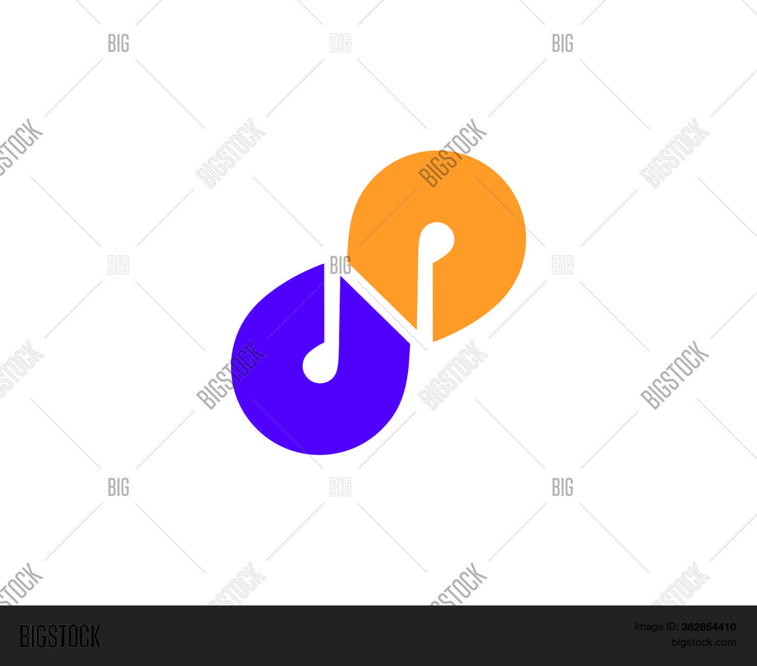 Infinity N Letter Vector & Photo (Free Trial) | Bigstock