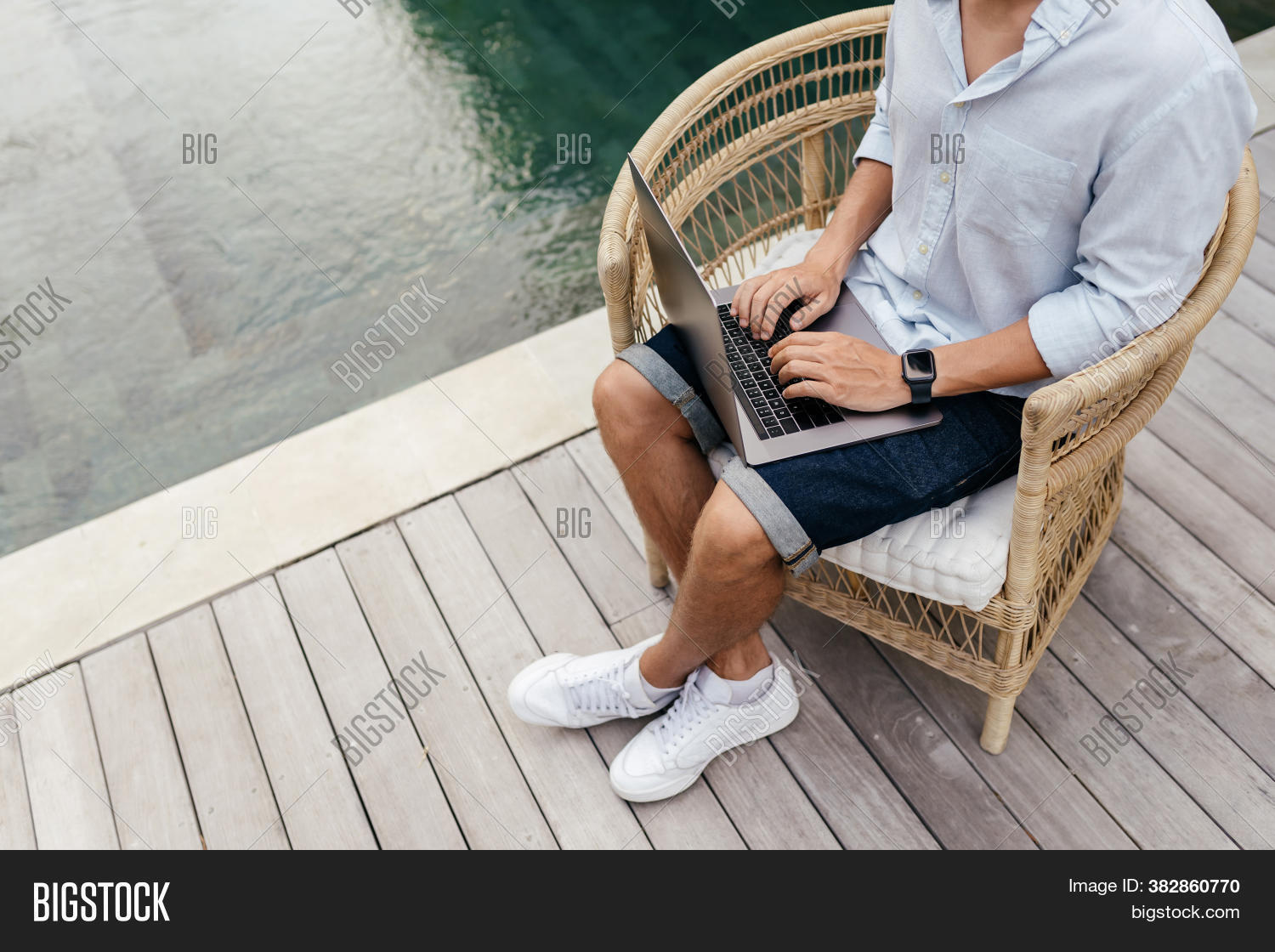 Young Man Using Laptop Image & Photo (Free Trial) | Bigstock