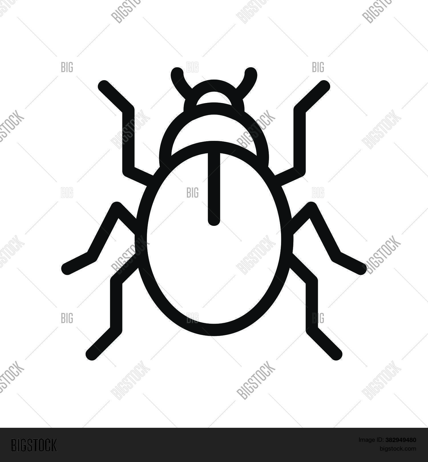 Logo Symbol Insect Vector & Photo (Free Trial) | Bigstock