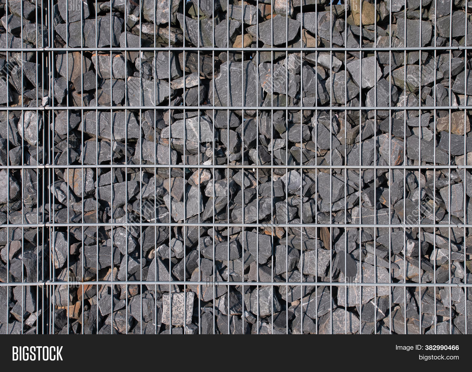 Gabion Retaining Wall Image & Photo (Free Trial) | Bigstock