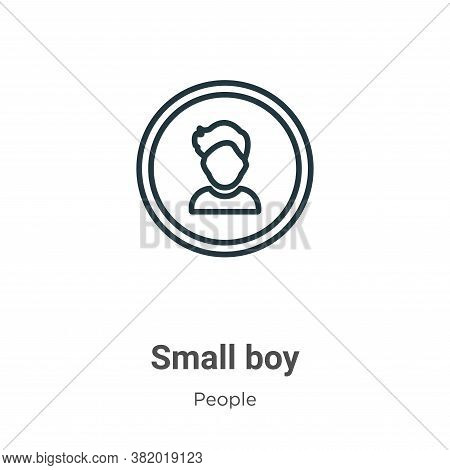 Small Boy Icon Vector & Photo (Free Trial) | Bigstock