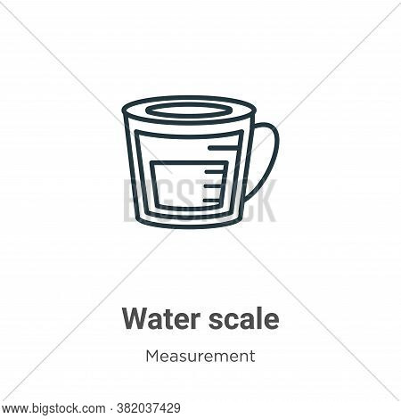 Water Scale Icon Vector & Photo (Free Trial) | Bigstock