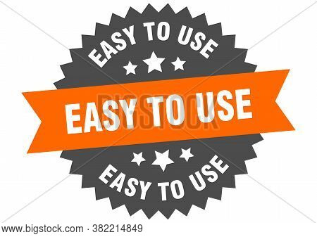 Easy Use Round Vector & Photo (Free Trial) | Bigstock