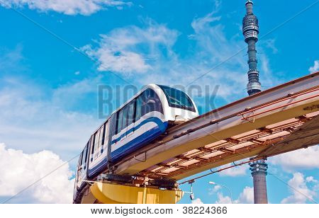 Cityscape Monorail Image & Photo (Free Trial) | Bigstock