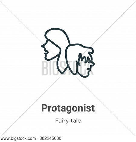 Protagonist Icon Vector & Photo (Free Trial) | Bigstock