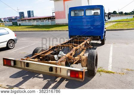 Old Rusty Car Frame On Image & Photo (Free Trial) | Bigstock