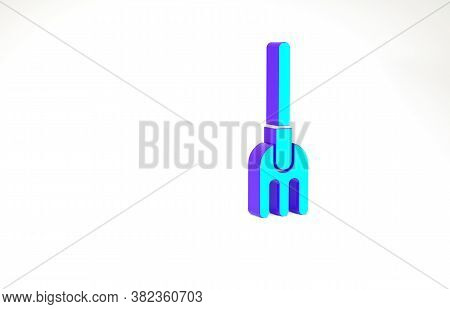 Turquoise Garden Rake Image & Photo (Free Trial) | Bigstock