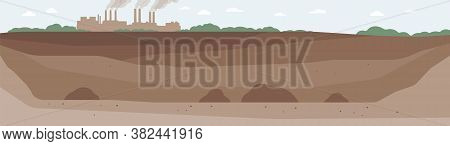 Quarry Ground Vector & Photo (Free Trial) | Bigstock