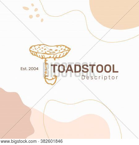 Toadstool Vector Vector & Photo (Free Trial) | Bigstock