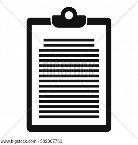 Summary Icon. Simple Vector & Photo (Free Trial) | Bigstock