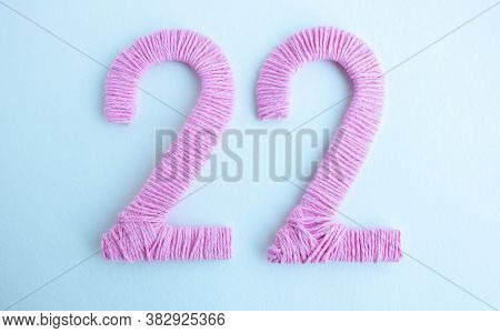 Knitted Numbers 22 Image & Photo (Free Trial) | Bigstock